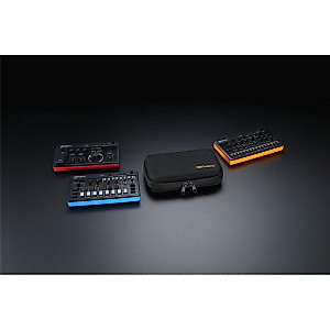 Roland CB-RAC AIRA Compact Carrying Custom Case to Protect Your E-4 Voice Tweaker, J-6 Chord Synth & T-8 Beat Machine | Streamlined & Rugged with Internal Mesh Pocket