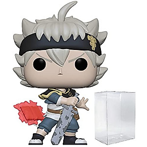 POP Black Clover - Asta Funko Vinyl Figure (Bundled with Compatible Box Protector Case), Multicolor, 3.75 inches