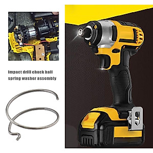 Micro Traders Set of 5 Impact Driver Bit Holder Chuck Repair Kit Compatible with DeWalt 20V DCF885 DCF886 DCF887 DCF888 N016823 N019351 N053863 N078434 N089668