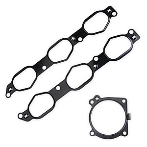 MITZONE Upgrade Intake Manifold with Gasket Compatible with 2006-2012 Mercedes C230 C300 C350 E350 E280 GLK350 ML450 S400 SLK300 R350 V6 272 Engine Replace 2721402401 2721402201