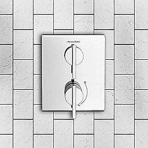 American Standard TU184740.002 Time Square 2-Handle Integrated Shower Diverter Trim Only, Chrome