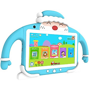 Kids Tablet for Kids 7 inch Toddler Tablet WiFi Kids Tablets 64G Children's Tablet for Toddlers Android Kids Leaning Tablet Tablets for Kids with Case Parental Control