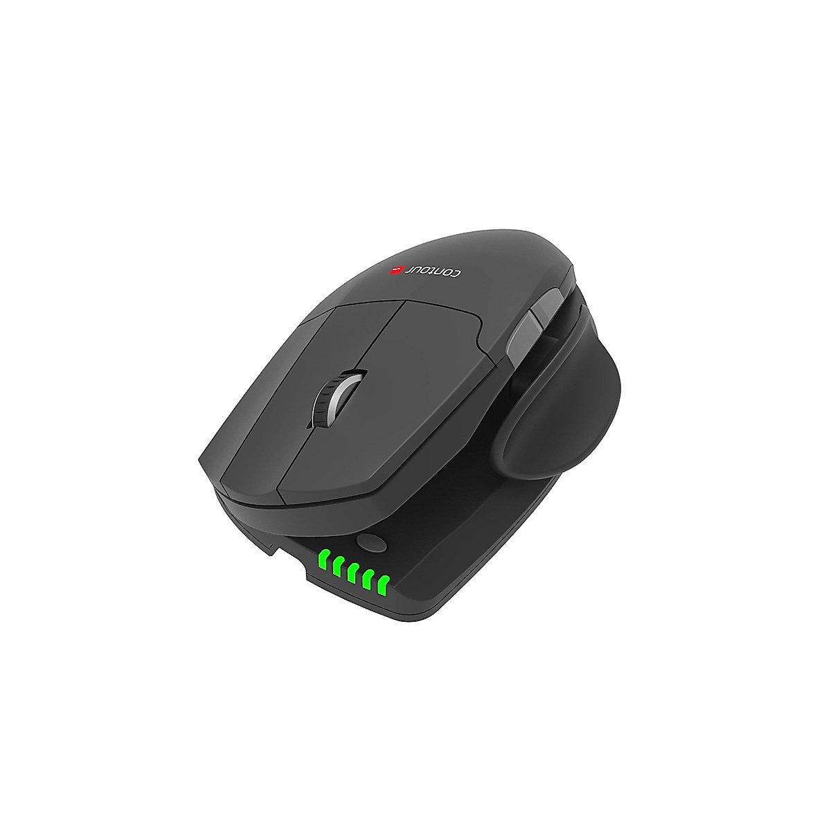 Contour Design Unimouse Right-Hand Mouse Wired - Wired Ergonomic Mouse for Laptop and Desktop Computer Use - Fully Adjustable Mouse - Mac & PC Compatible
