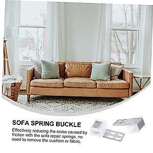 MERRYHAPY 20pcs Sofa Spring Clipped Button Couch Chair Thomasville Furniture Couch Support Couch Sagging Support Sofa Bed Chair Upholstery Repair Kit Sofa Couch Electric Wire Iron Household