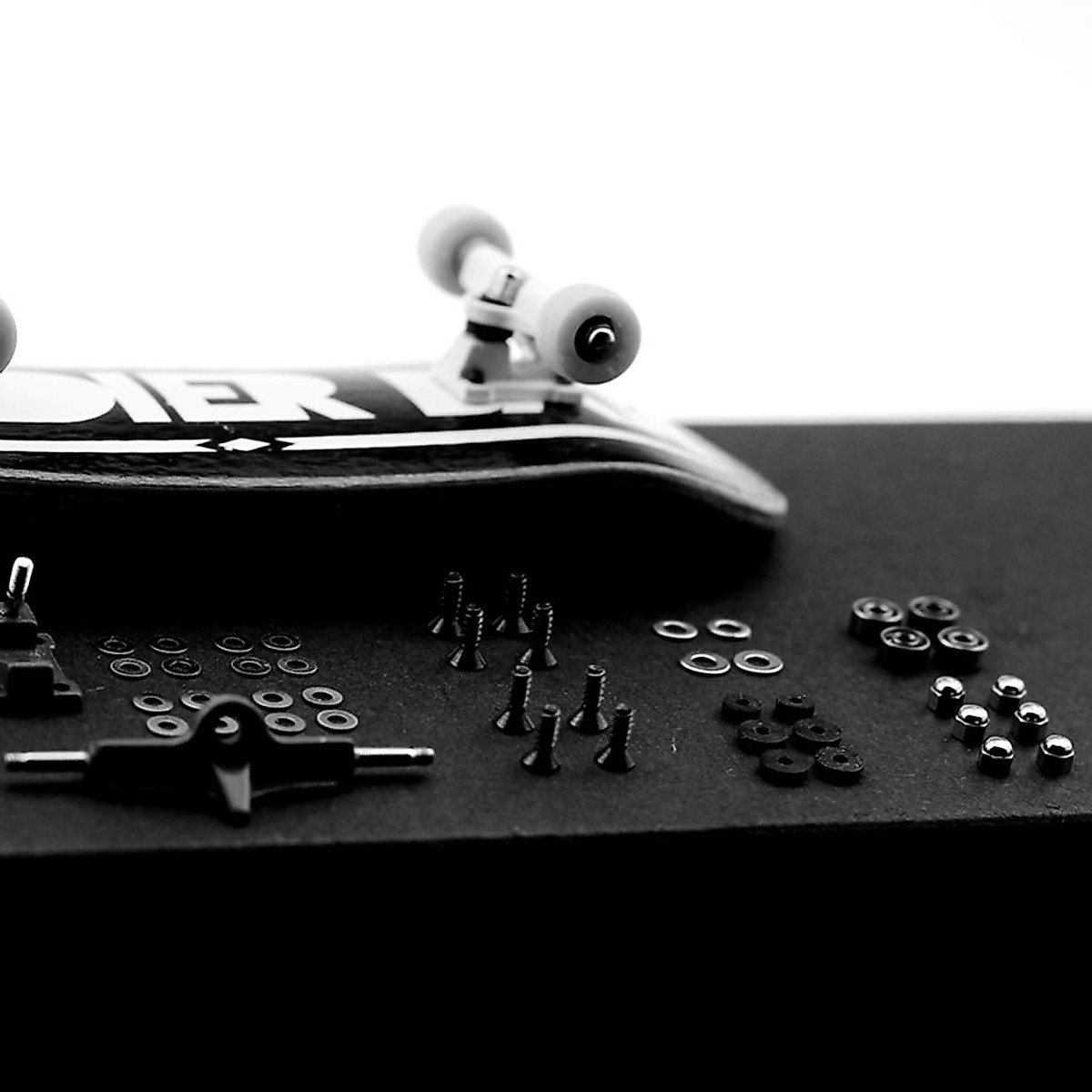 SOLDIER BAR Fan Team Fingerboards Parts Trucks (Purple, PRO 34mm)