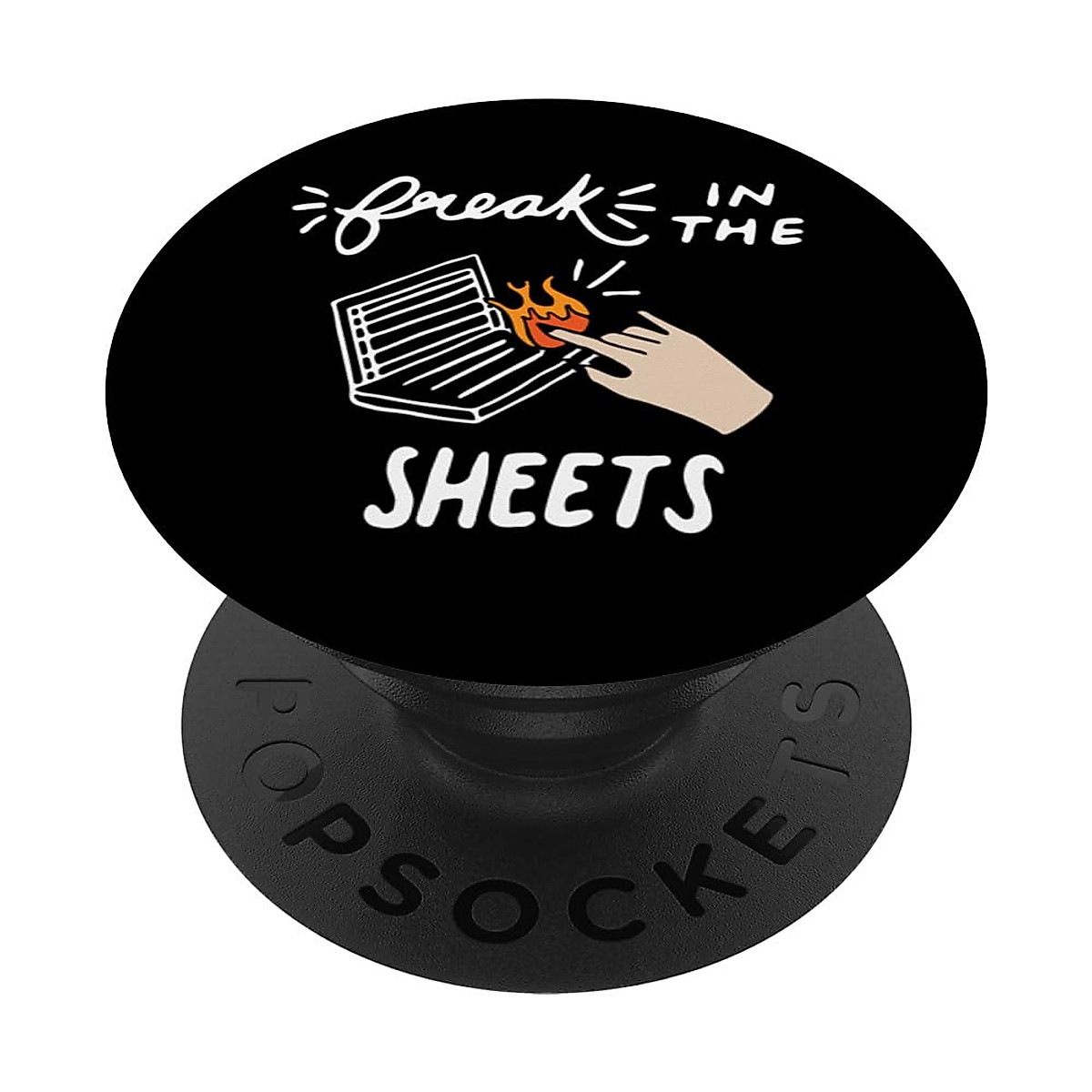 Funny Front Desk Receptionist Freak In The Sheets PopSockets Swappable PopGrip