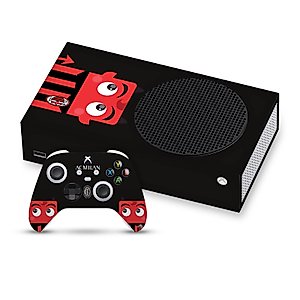 Head Case Designs Officially Licensed AC Milan Mascotte Art Matte Vinyl Sticker Gaming Skin Decal Cover Compatible with Xbox Series S Console and Controller Bundle