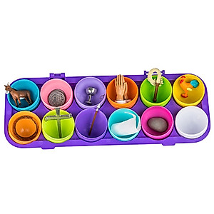 FAMILYLIFE Resurrection Eggs – 12 Piece Easter Eggs Set with Booklet and Religious Figurines Inside – Tells The Story of Easter – Easter Eggs with Toys Inside – Eggs for Easter Egg Hunts