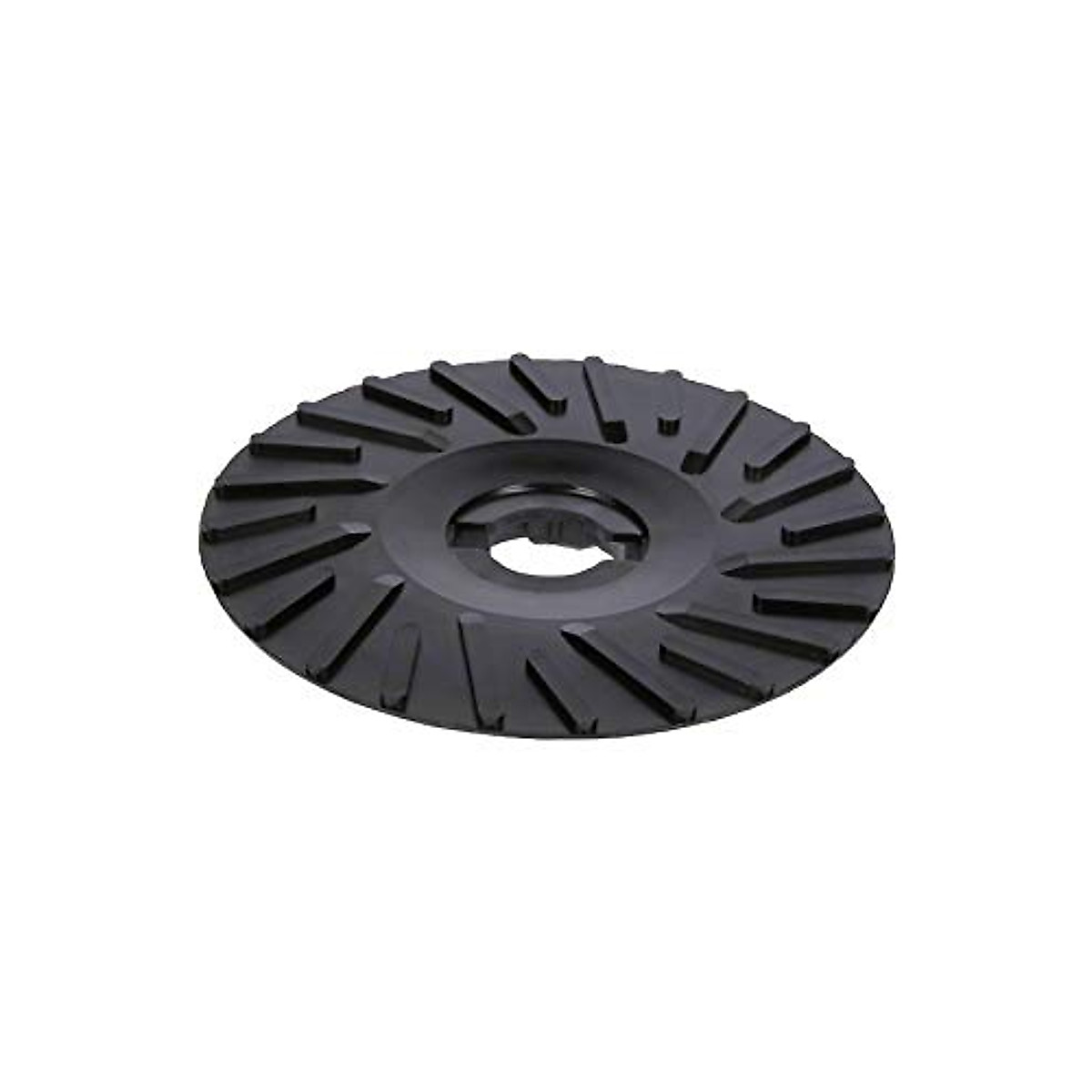 BOSCH MGX0500 5 In. X-LOCK Backing Pad with X-LOCK Clip - Medium Hardness, Use with Fiber Discs, for Applications in Metal Surface Finishing, Weld Blending, Rust Removal