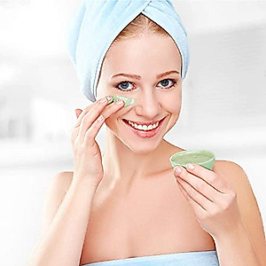 BallHull 3.3 Inch Home Use Silicone Facial Mask Mixing Bowl for Facial Mask，Mud Mask and Other Skincare Products Multi colored 5 Pcs (Small)