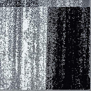 LUXE WEAVERS Gray 2x3 Art Deco Abstract Geometric Area Rug, Medium Pile, Stain-Resistant Carpet