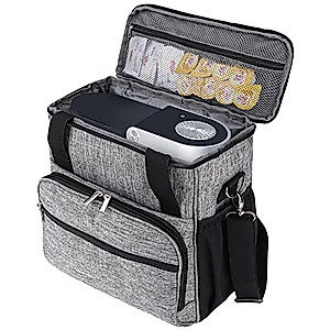 Coffee Maker Carring Bag for Keurig K-Mini or K-Mini Plus, Storage Mini Tote Case for Travel, Grey