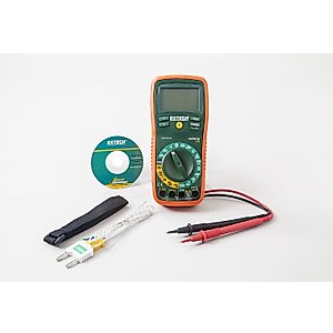 Extech EX410A Professional True RMS Multimeter with 8 Functions