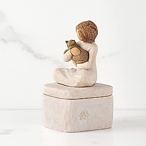 Willow Tree Kindness (girl) Keepsake Box, sculpted Hand-Painted Keepsake Box