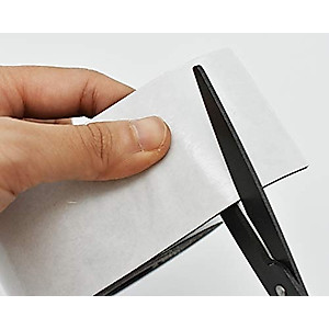 MagX Magnetic Tape with Adhesive 2"x10', Ultra Thick 60 mil, Magnetic Strip with Self Adhesive, Flexible Magnetic Roll Tape, Peel and Stick, Anisotropic Strong Magnets, Stationery, Office Supply