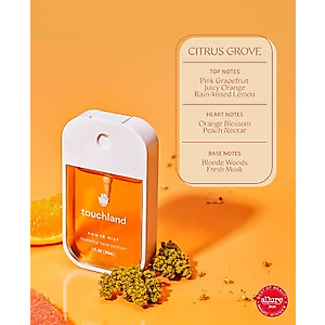 Touchland Power Mist Hydrating Hand Sanitizer FRESH 3-PACK | Mint, Citrus, Lemon Lime | 500-Sprays each, 1 FL OZ (Set of 3)