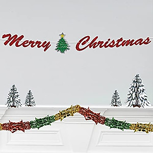 Beistle Multi-Color Metallic Garland
