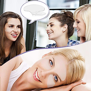 QIEIMUFHD Anti-Wrinkle Chest Pads 100% Medical Grade Care Décolleté Pads Silicone Chest Pads Smooth & Prevent Wrinkles Patches, Comfortable, Safe & Cruelty-Free Reusable