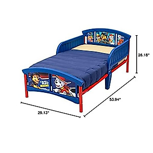 Delta Children Plastic Toddler Bed, Nick Jr. PAW Patrol