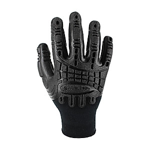Carhartt Men's Impact C-Grip Work Glove, Black, Large (Pack of 1)