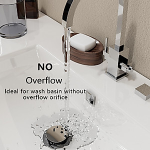 ZSYTF Sink Plug Pack Of 2 Drain Plugs Sink Universal Bathtub Plug Height Adjustable Drain Plug With Seal Durable For Kitchen Brass Sink Plug