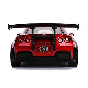 Jada 1:24 Diecast 2009 Nissan GT-R with Red Ranger Figure for Boys