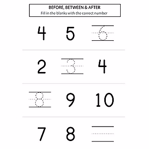 Preschool Math Workbook: Number Tracing, Addition and Subtraction math workbook for toddlers ages 2-4 and pre k