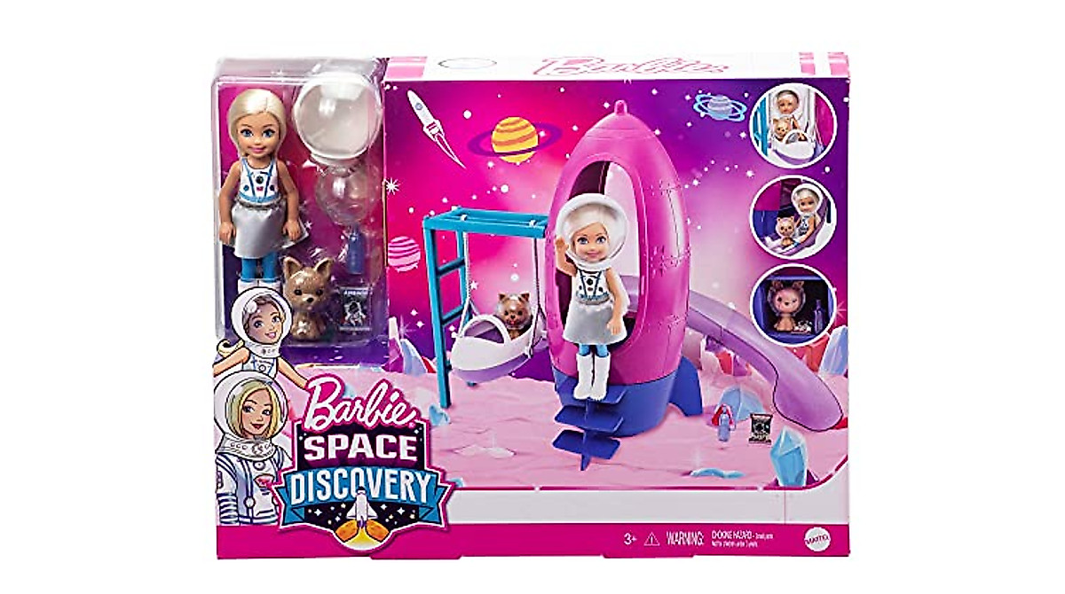 Barbie Space Discovery Chelsea Doll & Rocket Ship Playset