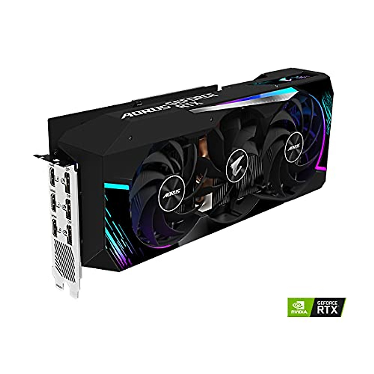 GIGABYTE AORUS GeForce RTX 3080 Master 10G (REV3.0) Graphics Card, Max Covered Cooling, LHR, 10GB 320-bit GDDR6X, GV-N3080AORUS M-10GD REV3.0 Video Card