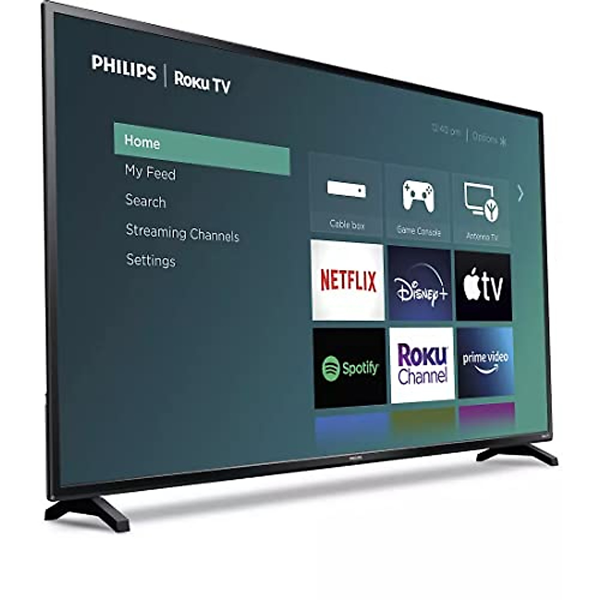 PHILIPS 50-Inch Class 4K 2160p Roku Smart LED TV HDR Works with Alexa & Google Assistant 50PFL4756/F7 (Renewed)