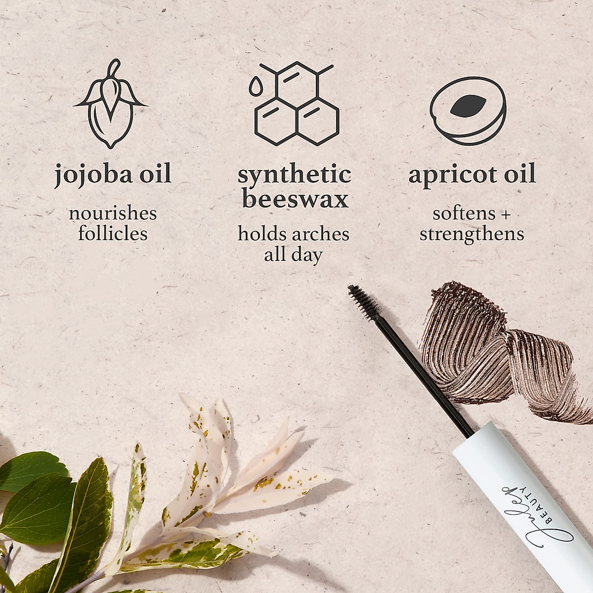 Julep Brow 101-2-in-1 Eyebrow Pencil and Tinted Brow Gel - Medium Brown - Waterproof - Thickening Silk Fibers - All Day Hold - Fill Define and Shape Brows