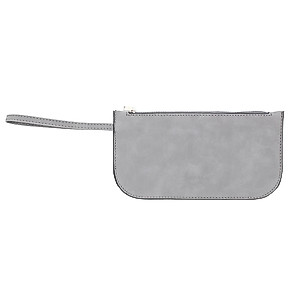 Faux Suede Wristlet Gray-Perfect match to Taylor Tote
