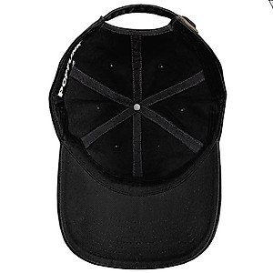 Popfunk Official Army Logo On Camo Dad Hat - The U18 Adjustable Relaxed-Fit Cap - Unisex for Men and Women, Black