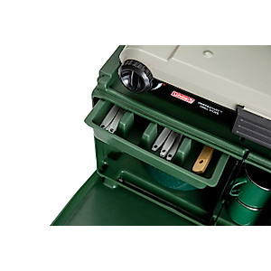 Yoke Chuck Box Camp Kitchen, USA Made, Ultimate Portable Camp Kitchen Box with Sink, Camp Kitchen Organizer