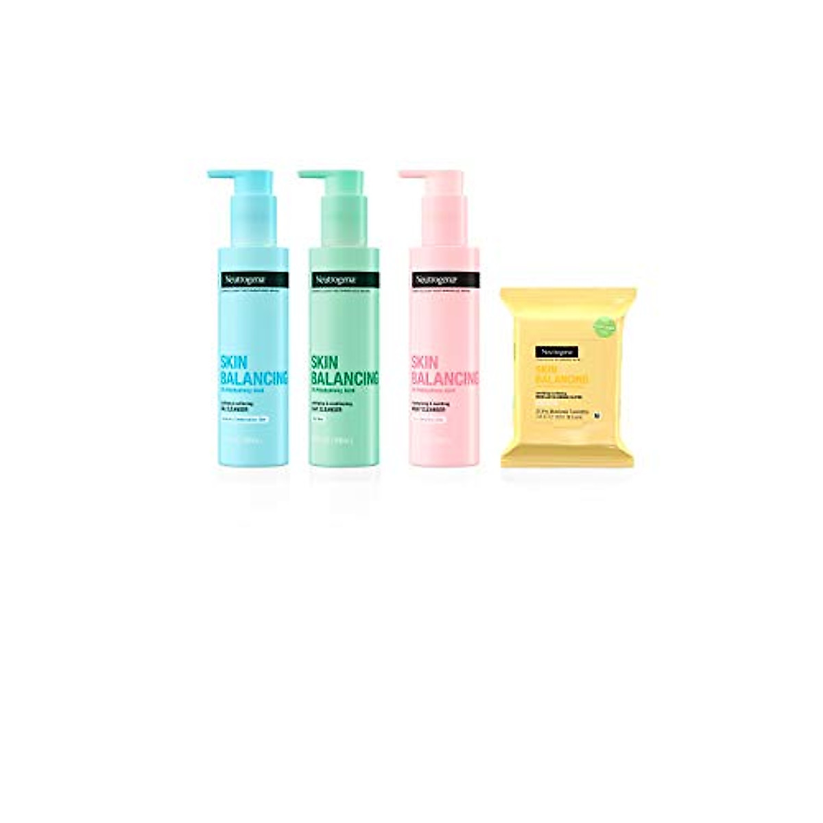 Neutrogena Skin Balancing Milky Cleanser with 2% Polyhydroxy Acid (PHA), Soothing & Moisturizing Face Wash for Dry & Sensitive Skin, Paraben-Free, Soap-Free, Sulfate-Free, 6.3 oz