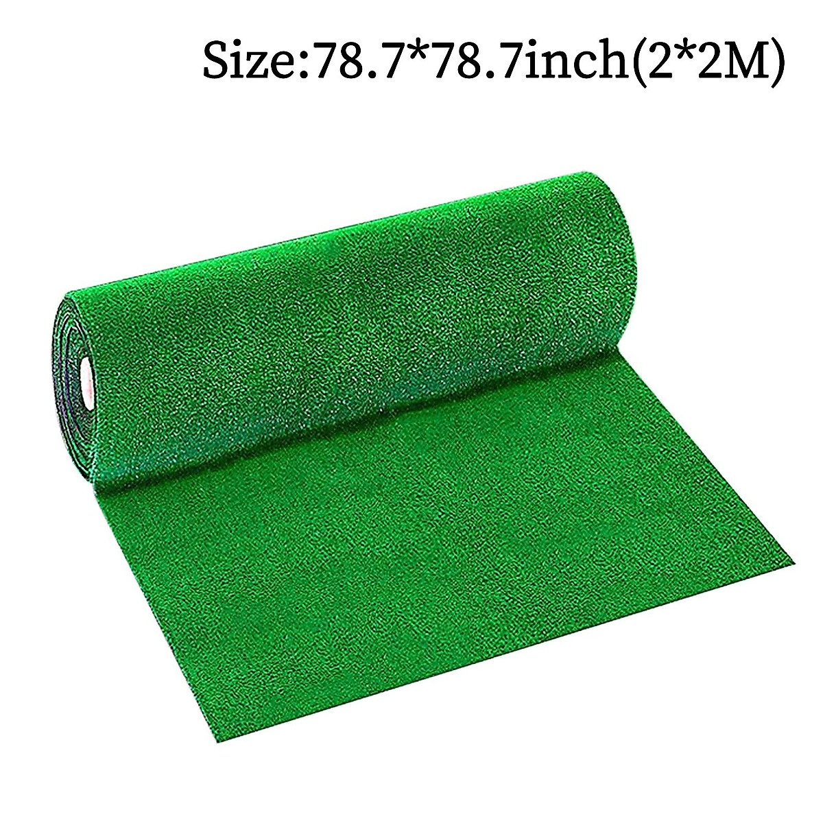 IYU_Dsgirh Artificial Grass Turf Lawn Mat Blanket, Fake Grass Rug for Home Garden Decor, Landscape Synthetic Grass Mats Carpet for Pets Indoor Outdoor Patio Balcony Yard Party (78.7 x 78.7 Inches)