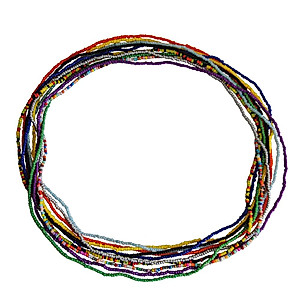 Yixin Boho Layered Waist Chains Beach Beads Belly Body Chain Fashion Belts Body Accessories Jewelry for Women