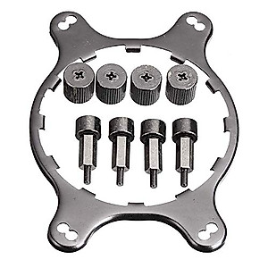 nago0 AM4 Retention Bracket Coolers,Mounting Bracket Kit CPU Fan Bracket Heatsink Accessories Radiator Mount Back Plate Computer for AM4