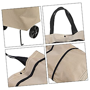 Cabilock Trolley Foldable Shopping Cart Folding Shopping Cart Trolly Dolly Cart Collapsible Suitcase Trolley Grocery Cart Bag Collapsible Luggage Cart Reusable Grocery Bag Grocery Tote Bag