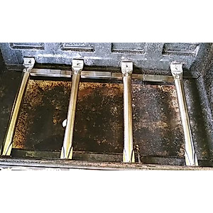 Votenli P9622A (3-Pack) 14 15/16 inch Porcelain Steel Heat Plate Replacement for Kenmore 146.1613211, 146.16132110, 146.16133110, 146.16142210, 146.16197210, 146.16198210, 146.16222010, 146.23673310