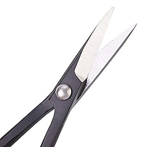 TOPINCN Bonsai Shear Clad Steel Wear-Resistant Bonsai Scissors Long Handle Scissors 185mm High Hardness Professional