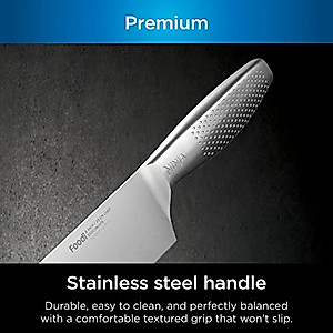 Ninja K62014 Foodi NeverDull Premium 14-Piece German Stainless Steel Knife System with Built-in Sharpener, Stainless Steel/Black