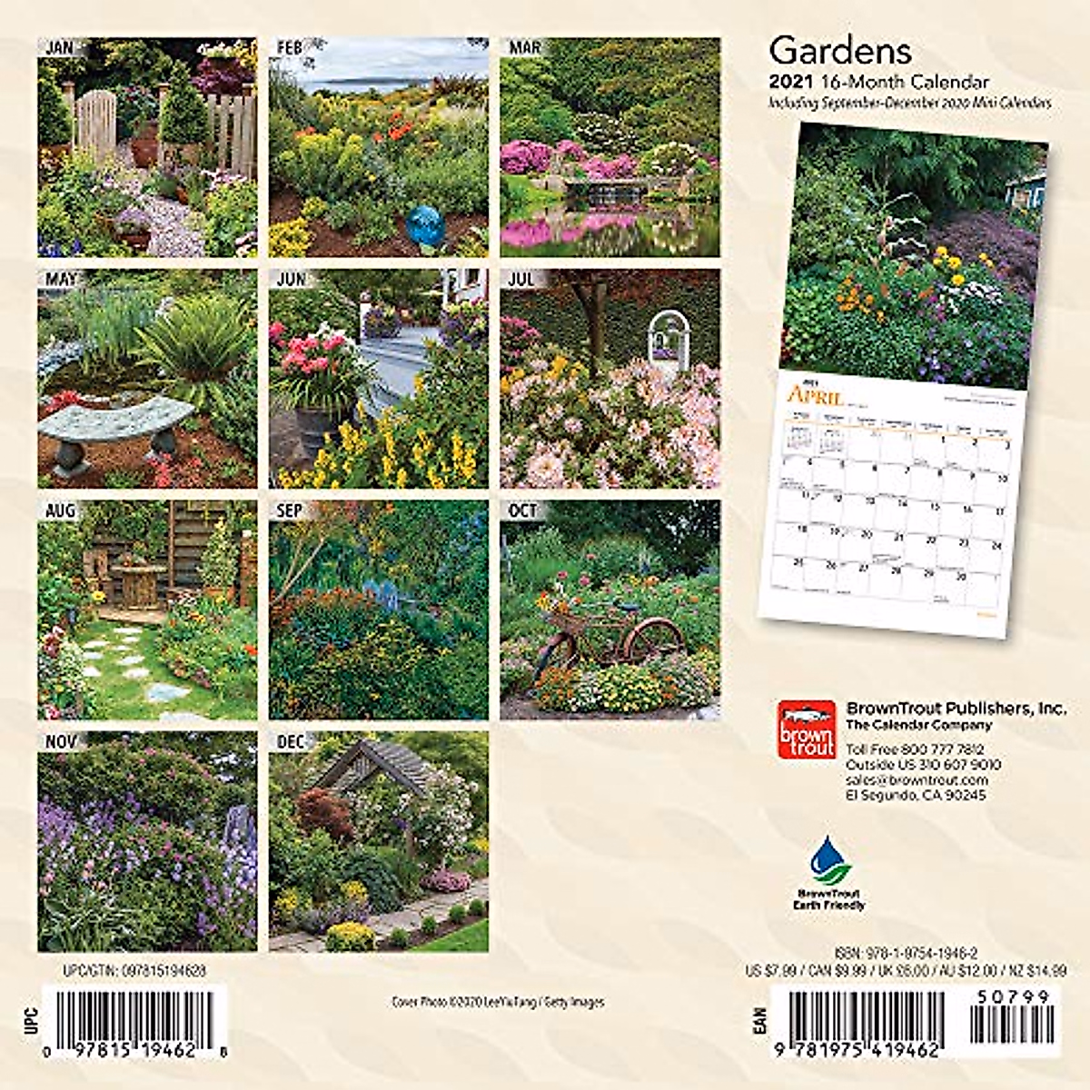 Gardens 2021 Calendar
