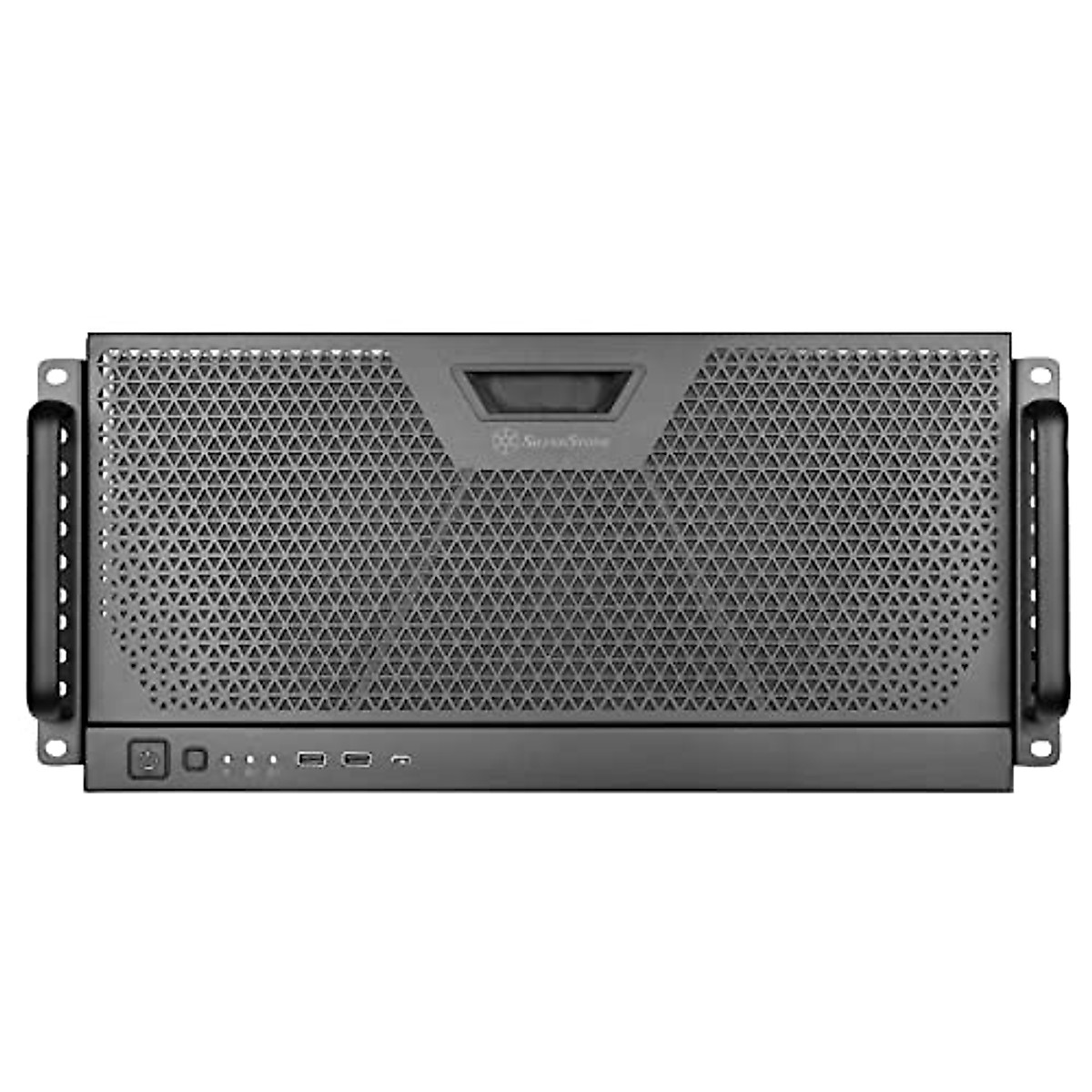 SilverStone Technology RM51 5U Rackmount Server Chassis with Dual 180mm Fans and Enhanced Liquid Cooling Capability, SST-RM51