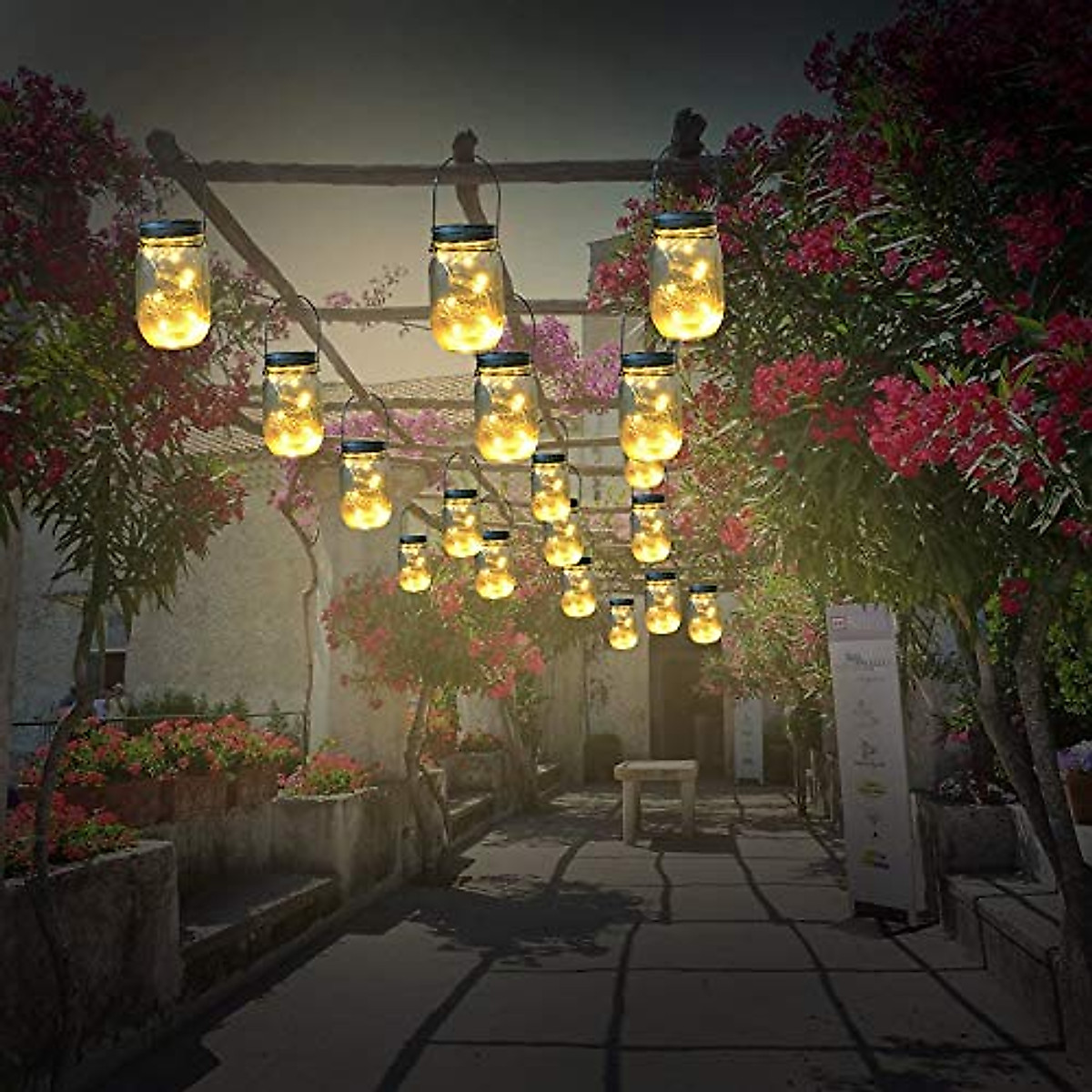 Chris.W 12 Pack Stainless Steel Wire Handles Handle-Ease Mason Jar Hanger, Canning Jars Hanger, Jar Hanging Hook for 70mm Regular Mouth