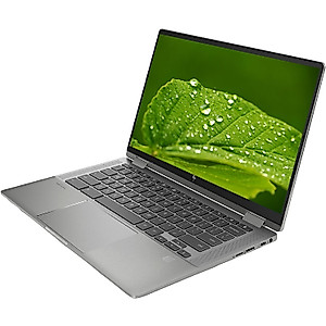 HP 2024 Convertible 2-in-1 Chromebook, 14" FHD Touchscreen, Intel 11th i3 Processor Up to 3.80GHz, 8GB SDRAM, 128GB NVME SSD, MSD Slot, Super-Fast WiFi, Chrome OS, Dove Grey (Renewed)