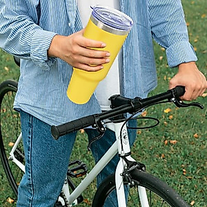 YOUKE OLA 8 Pack Tumblers 40oz Stainless Steel Insulated Large Tumbler Bulk Coffee Travel Cups Powder Coated for Laser Engrave (Mutil Colors)