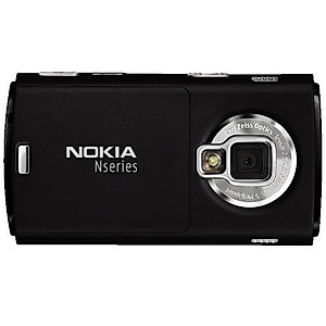 Nokia N95-4 8 GB Unlocked Phone with 5 MP Camera, 3G, Wi-Fi, GPS, and Media Player--U.S. Version with Warranty (Black)