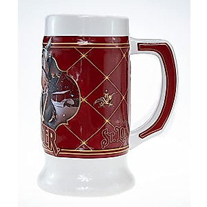 2022 Budweiser Limited Edition Collectors SERIES #43 Clydesdale Holiday Stein - Ceramic Beer Mug - Christmas Gift for Men, Father, Husband - Collectable Room Decor for Den, Man Cave, Home Bar