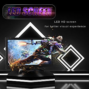 Hikity 11.6 Inch Small HDMI Monitor 1920x1080P Portable CCTV Monitors with BNC, AVI, VGA, HDMI Input Cable, Remote Control, Built-in Speakers, for PC, CCTV, Security Camera, Raspberry Pi, X-Box